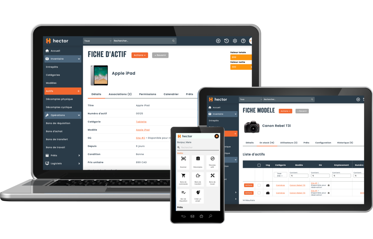 Application pour votre inventaire- Hector